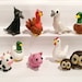Adopt Me Pets Figures Parrot,queen Bee,frost Fury,snow Owl,owl,pink Cat ...