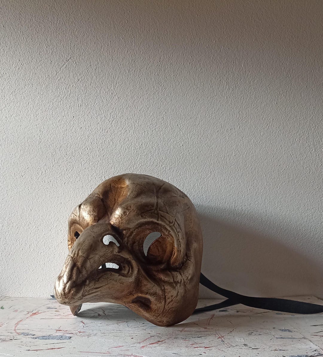 Birdy Skull Venetian Papier-mâché Mask - Etsy
