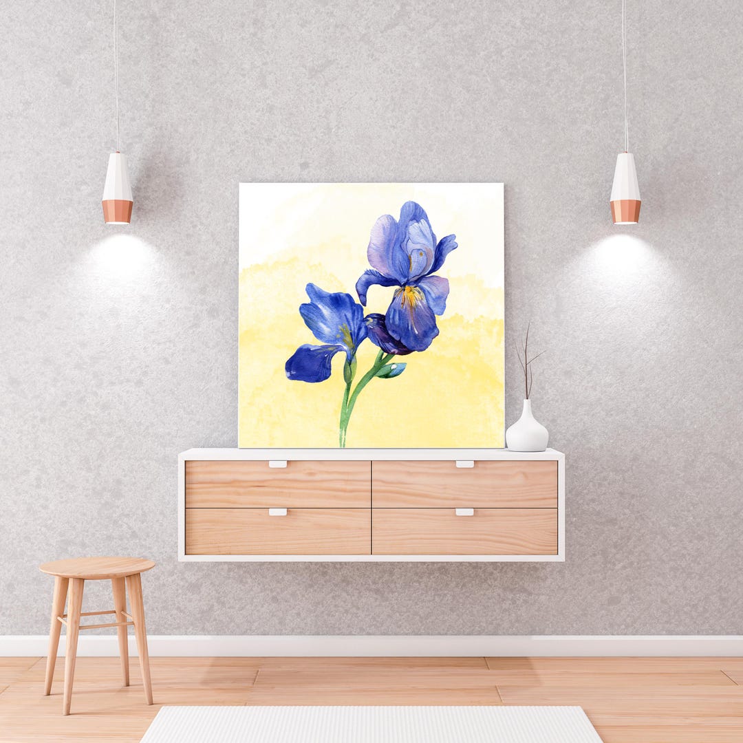 Iris, Flower, Yellow, Tennessee State Flower, Purple Iris, Flowers ...