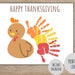 Thanksgiving Handprint Craft, Thankful Craft, Kids Turkey Art ...