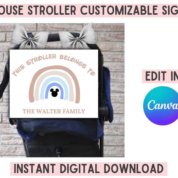 Stroller Sign - Etsy