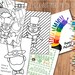 Printable St. Patrick's Day Coloring Page, Lucky Coloring Page, St ...