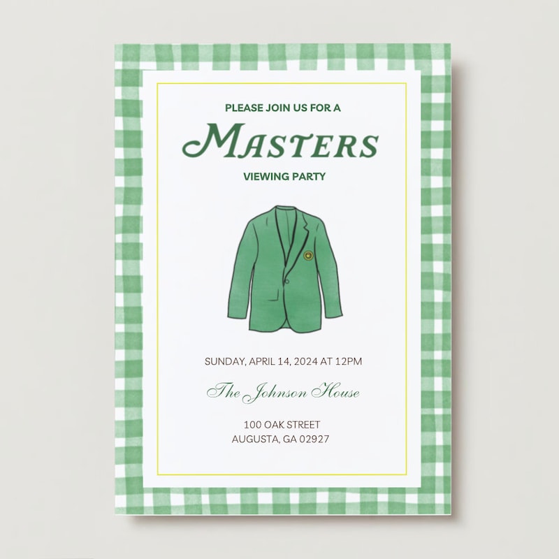 Masters Golf - Etsy