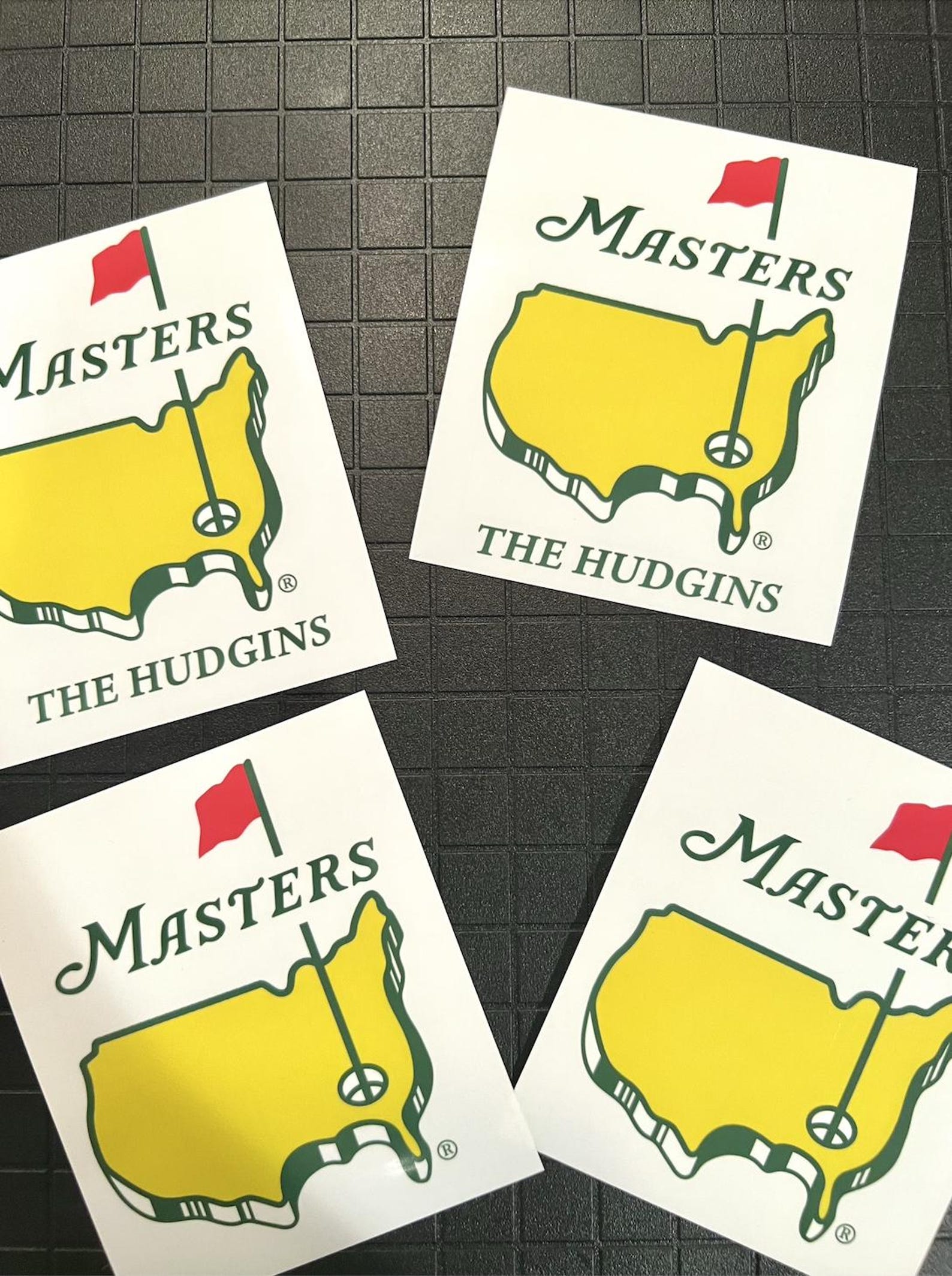 Masters Party Styrofoam Cup Stickers Foam Cup Masters Viewing Party ...