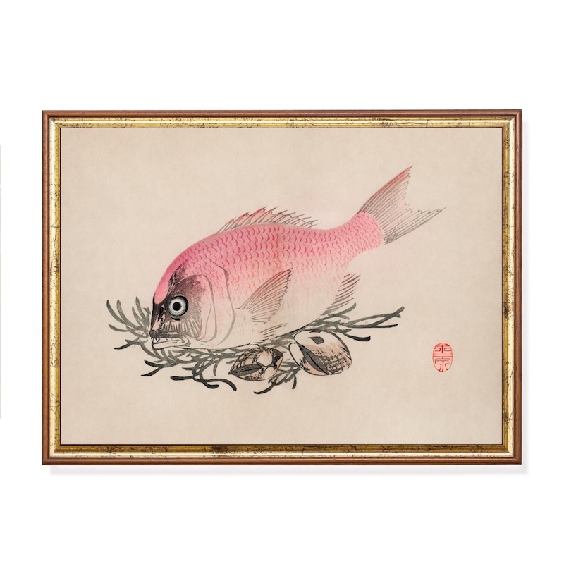 Gyotaku Fish Print - Etsy