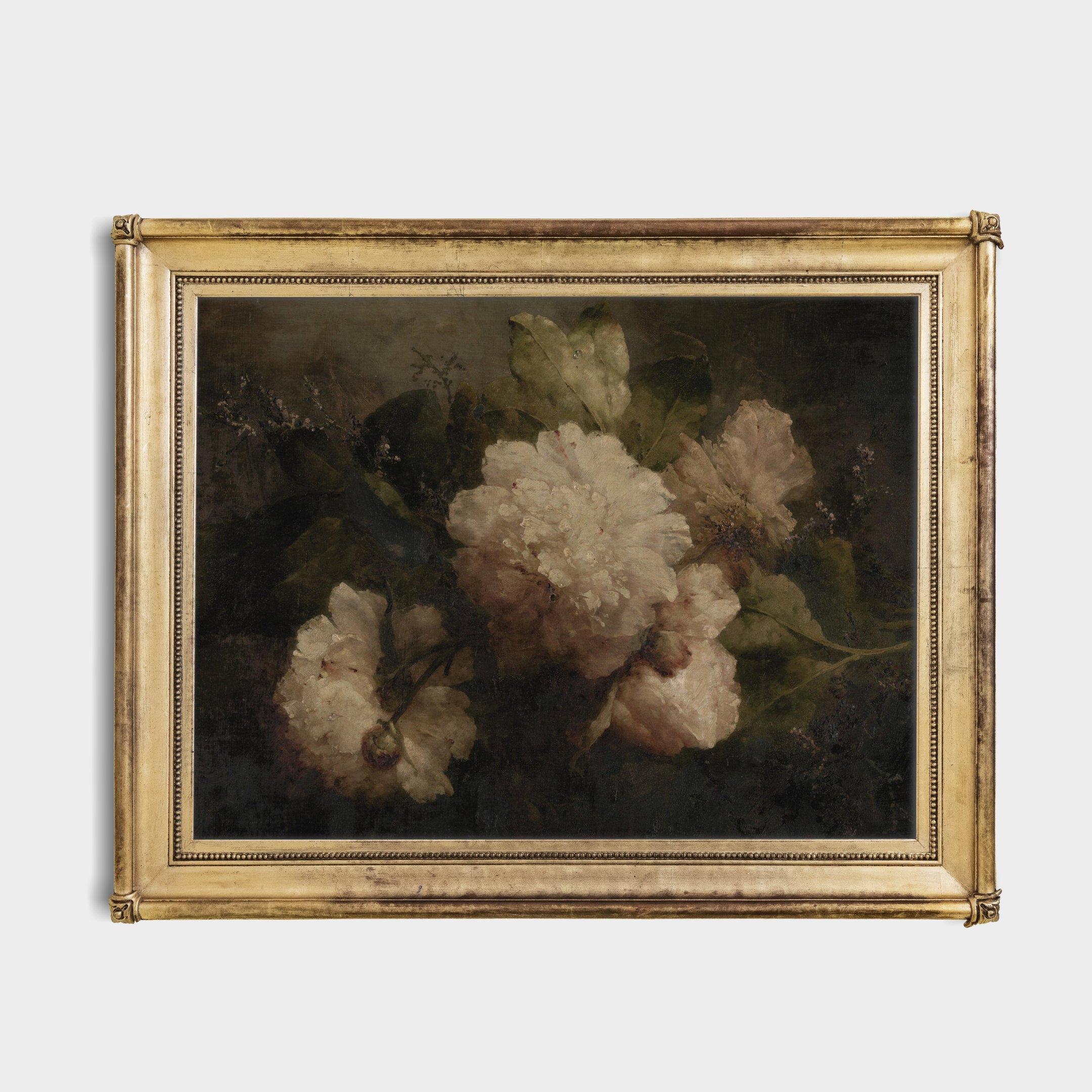 Print and Ship Moody Rustic Still Life Painting Vintage - Etsy