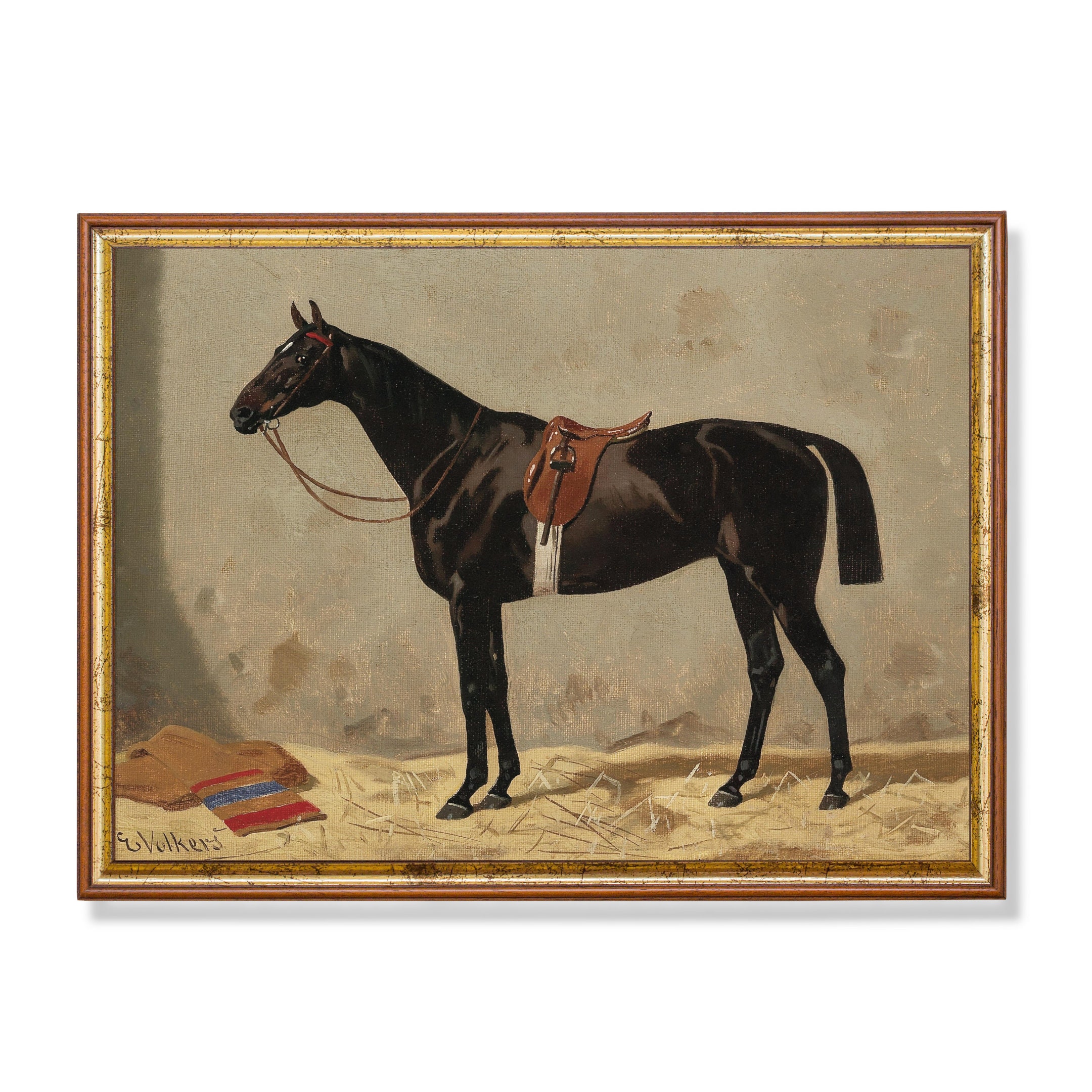 Antique Equestrian Art