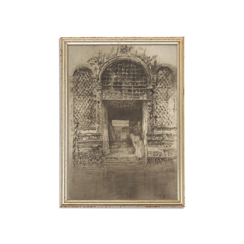 Print and Ship | Architecture Sketch Print | Vintage Drawing | Neutral ...