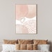 Set of 2 Neutral Prints Boho Wall Art Printable Poster Blush - Etsy