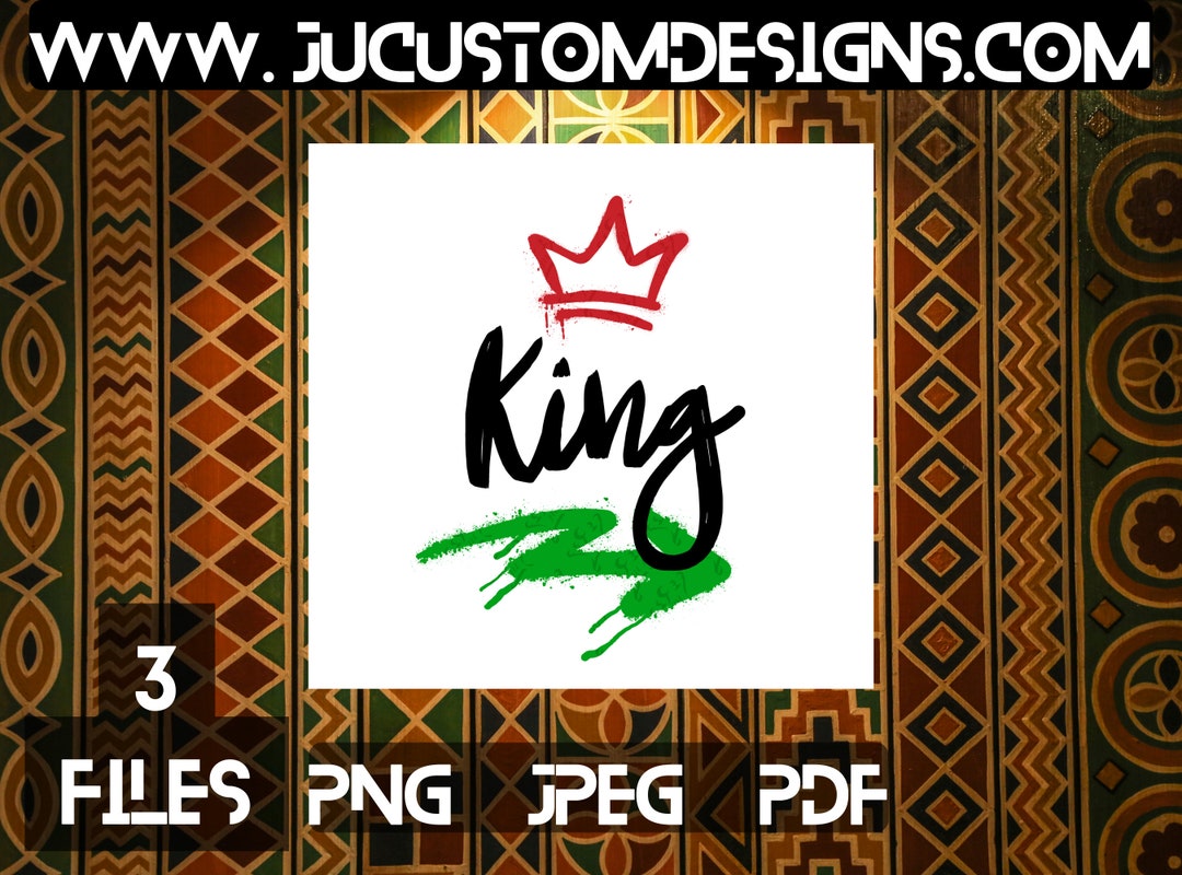 King Crown /black/african American/ Afro/crown - Etsy