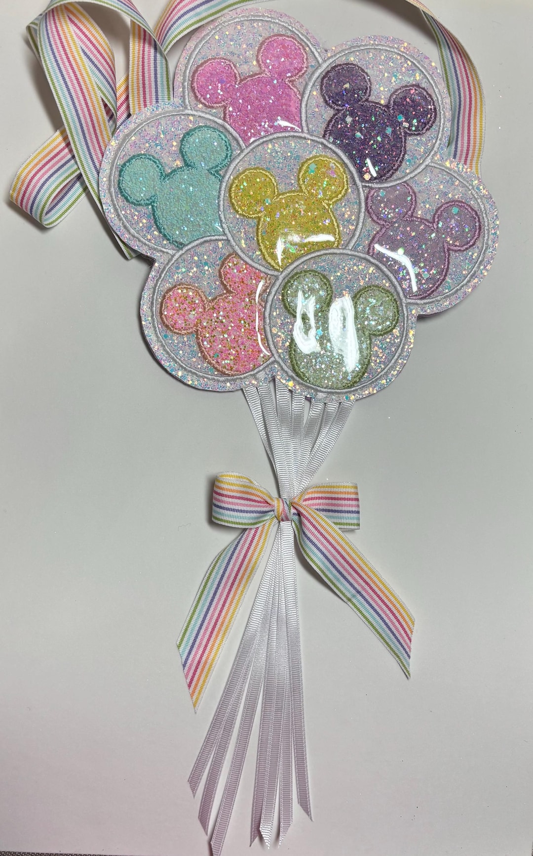 Disney Iconic Mickey Mouse Balloons Flat Lay Purse - Etsy