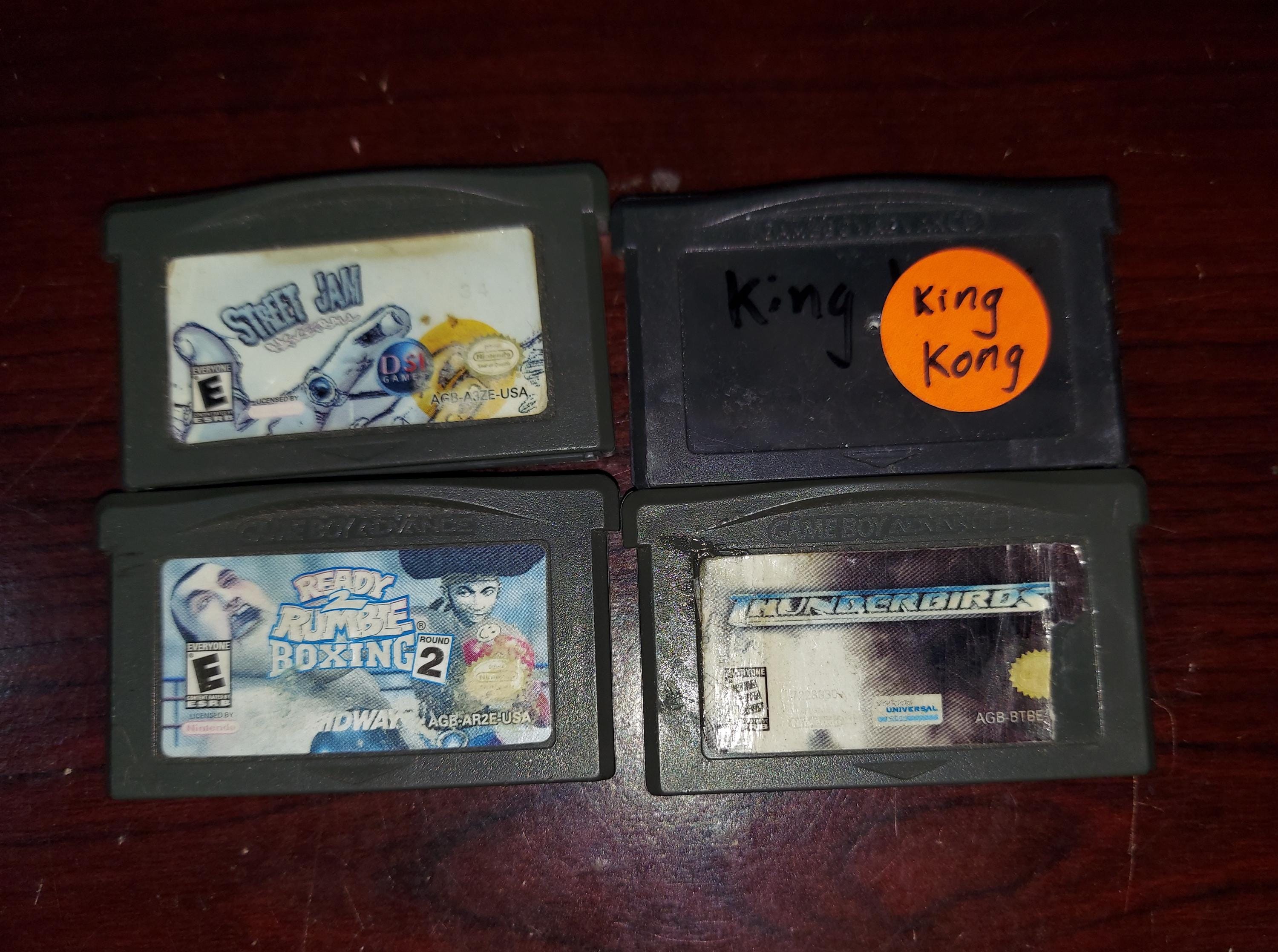 Lot Mixes Gameboy Advance Gba Sport Table Games: Chessmaster, Poker ...