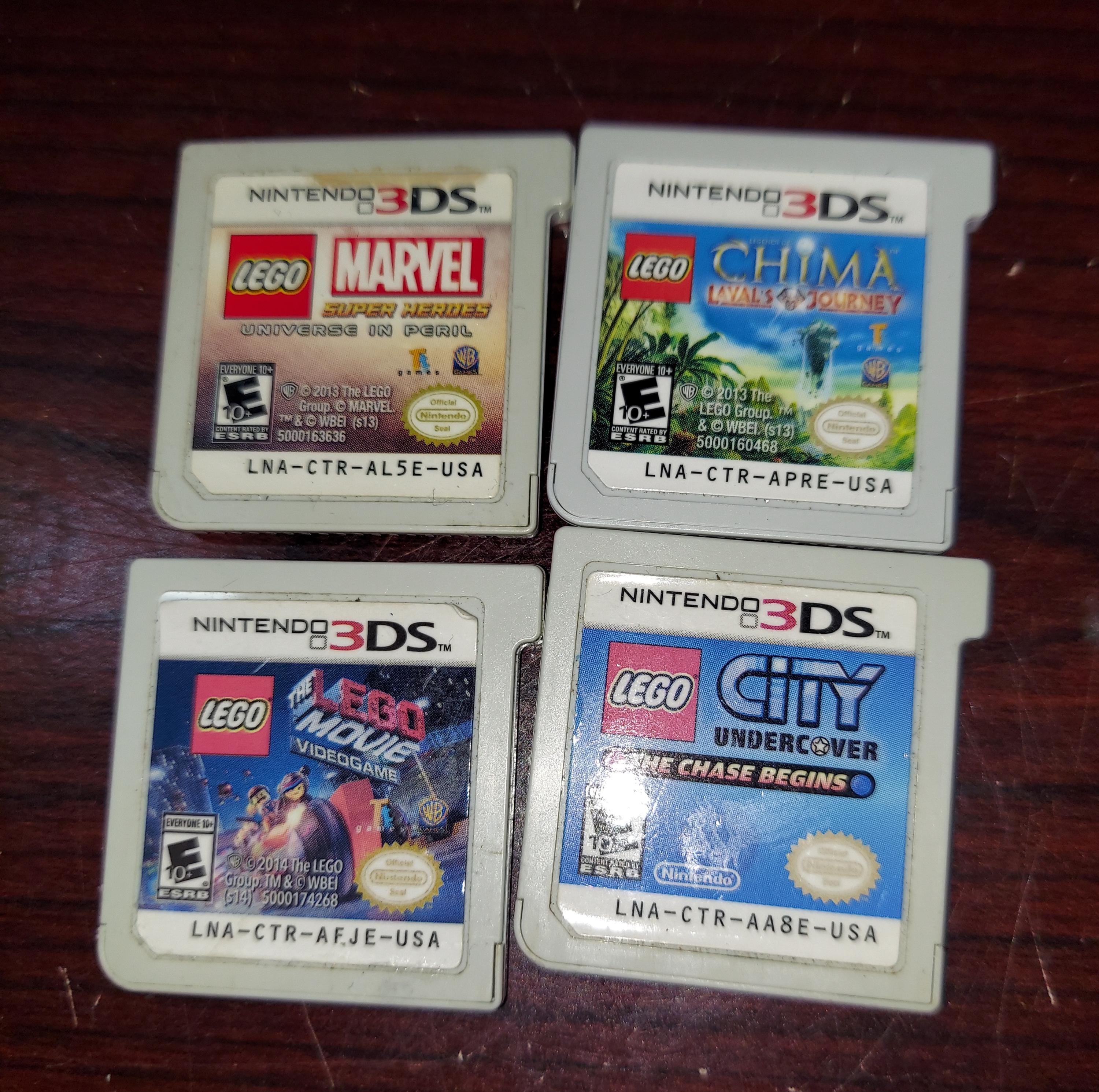 Lot Mixes 3ds Games: Lego, Scribblenauts, Planes, Cars, Mariokart ...