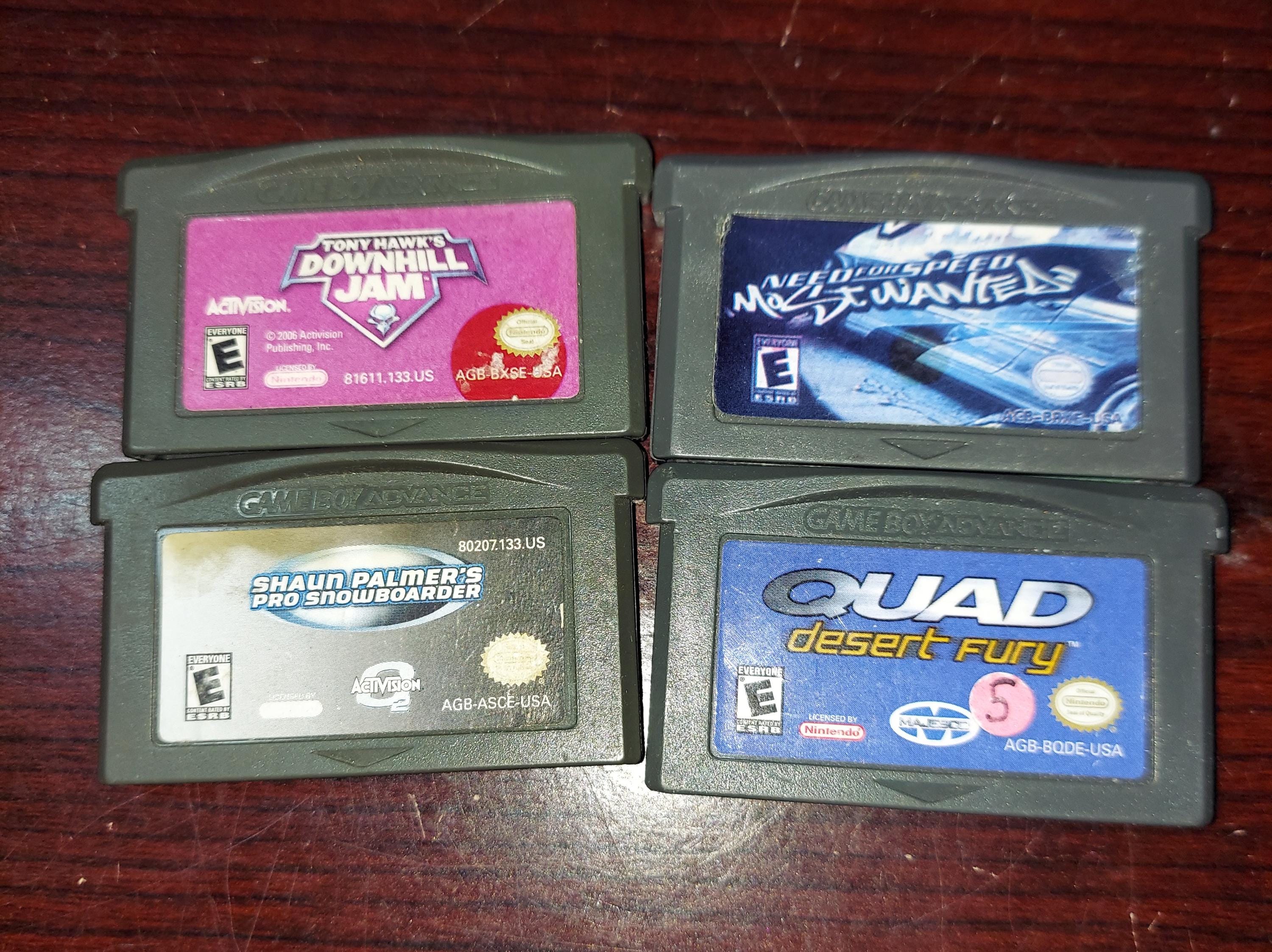 Lot Mixes Gameboy Advance Gba Sport Table Games: Chessmaster, Poker ...