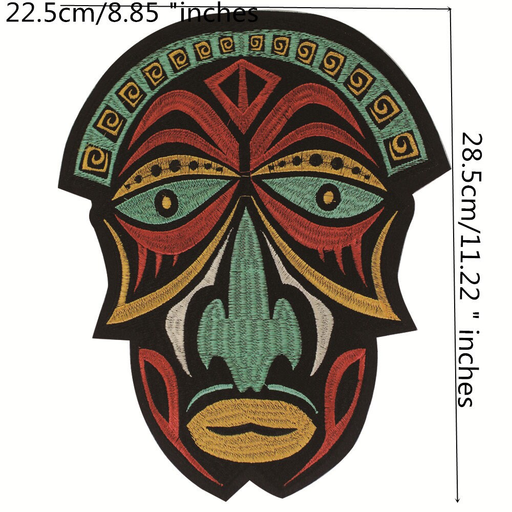 Face Patches Tattoo Embroidery Applique Patches Badges Iron on | Etsy