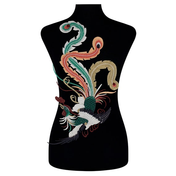 Phoenix Patches Long Applique Embroidery Patch Lace Cord - Etsy