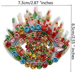 Handmade Eyelashes Eyes Patches Crystal Eyes Charm Badges Beaded ...