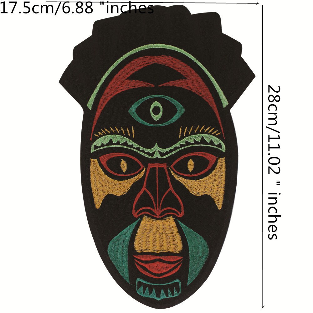 Face Patches Tattoo Embroidery Applique Patches Badges Iron on | Etsy