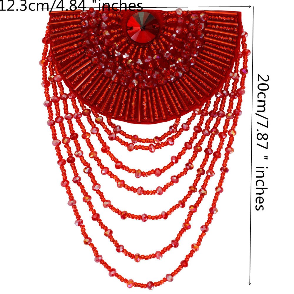 Beading Epaulettes Shouler Tassel Fringe Shoulder Patches Suit ...