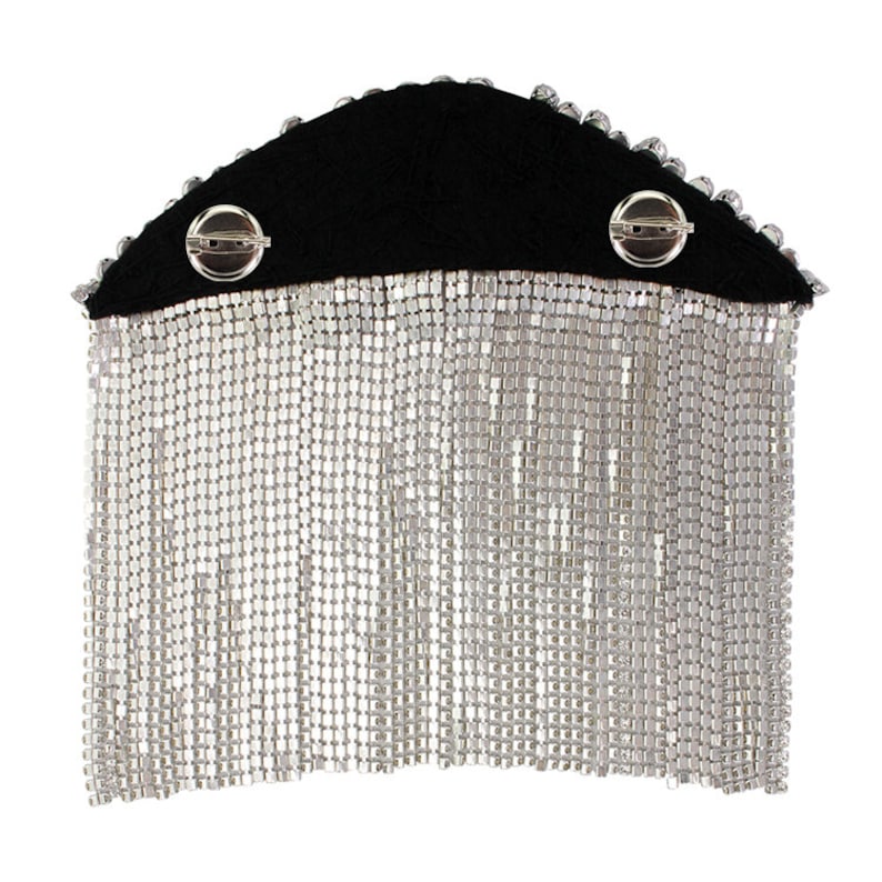 Crystal Tassel Fringe Epaulettes Shoulder Patches Wedding - Etsy