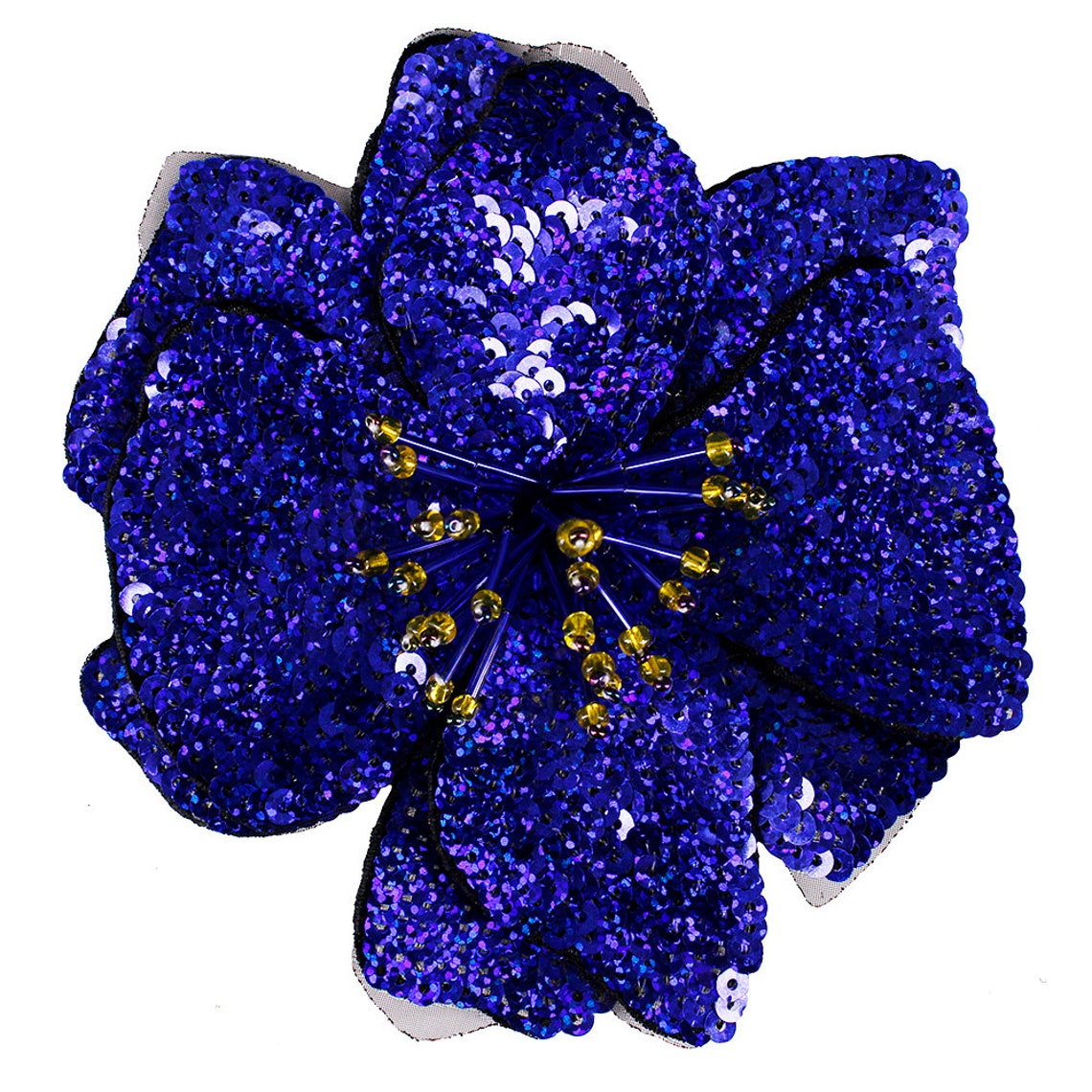 Sequin Flower Patch, 3D Flower Patches, Floral Patch, Beaded Flower ...