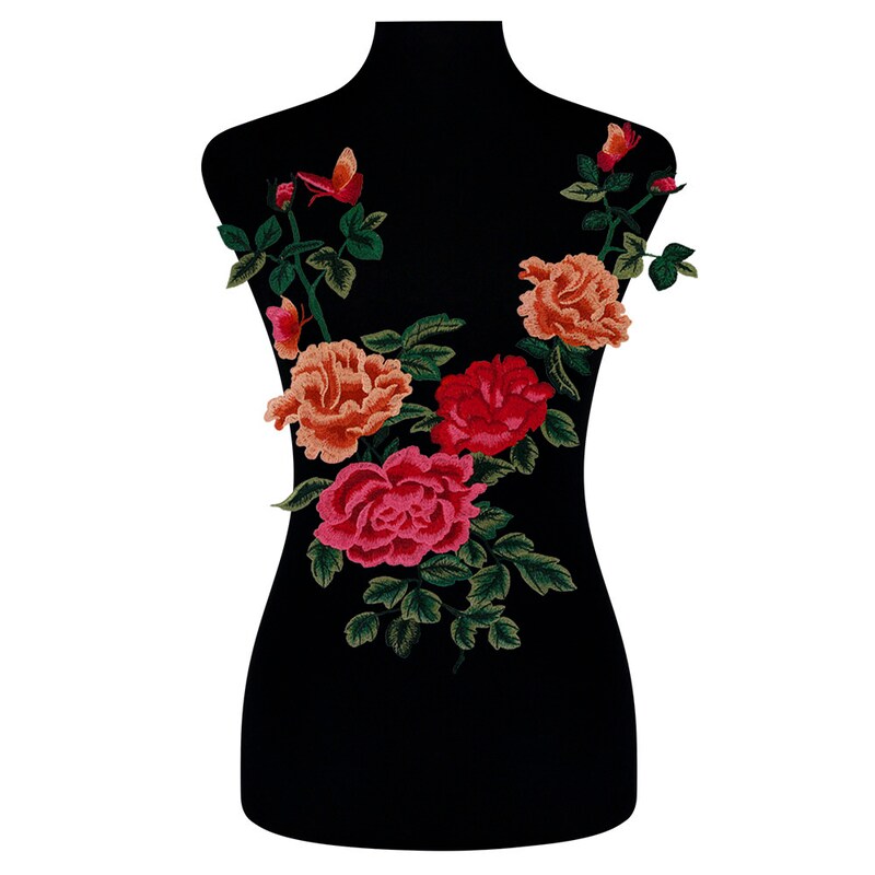 Flower Embroidery Patches - Etsy