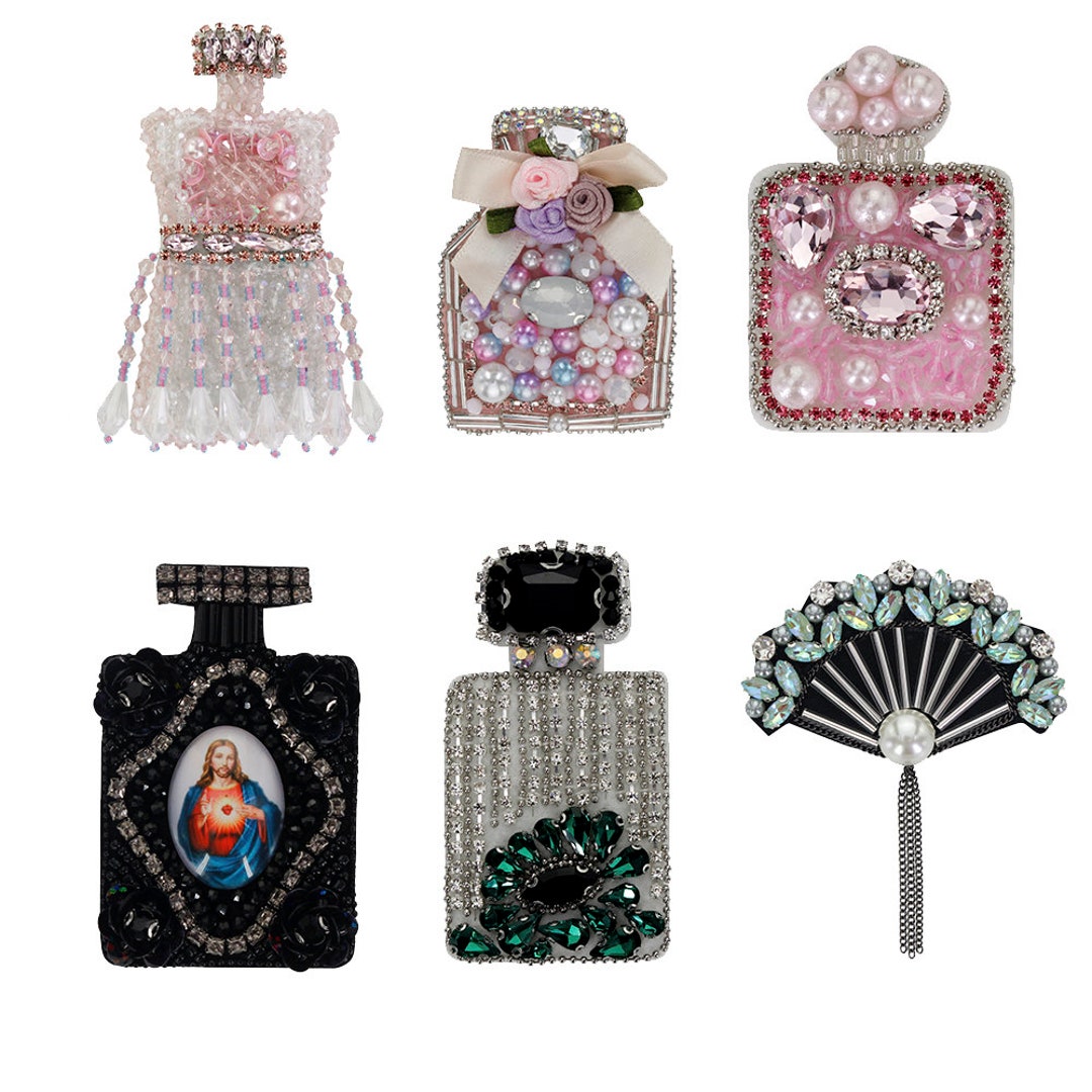 Jesus Perfume Bottle Patches Embroidery Patch Sew on DIY Project ...