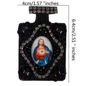 Jesus Perfume Bottle Patches Embroidery Patch Sew on DIY Project ...