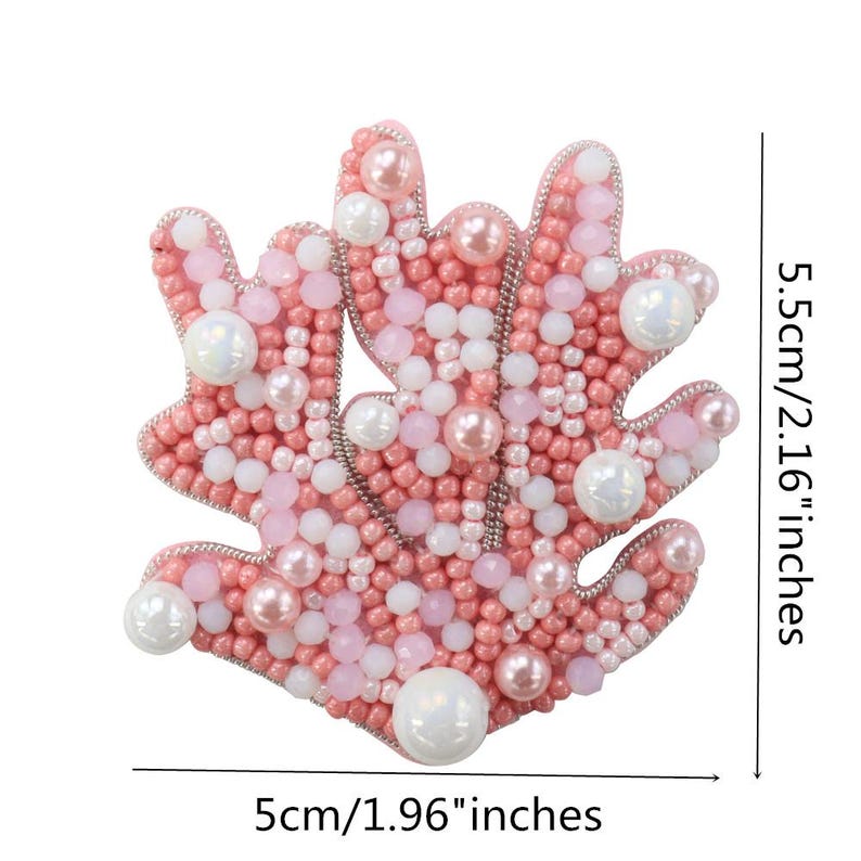 Underwater World Beaded Patches Assortment Varied Sea Creature Sew-on ...