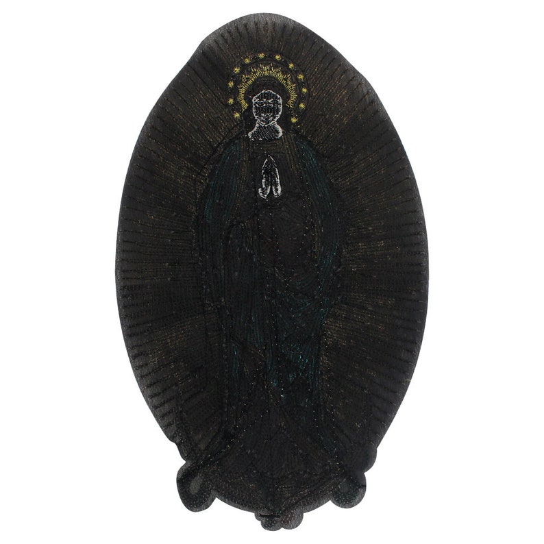 Sacred Heart Virgen Maria Milagro Sacred Heart Sequin Patch - Etsy