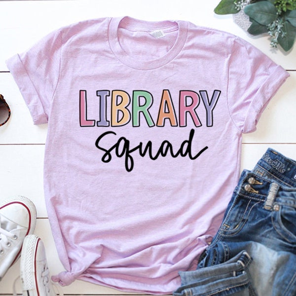 Library Shirts - Etsy
