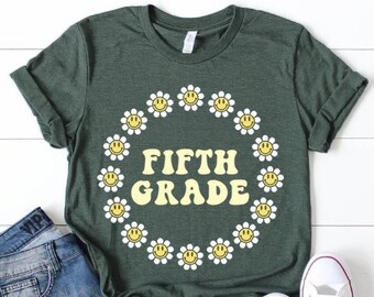 5th Grade Teacher Shirt - Etsy