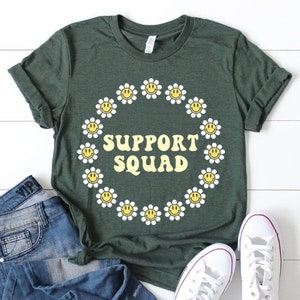 Support Squad Shirt, Support Squad T-shirt, Support Staff Tshirt ...