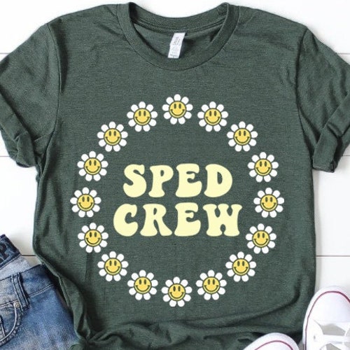 Sped Team Rainbow Shirt Sped Teacher Shirt Special Ed - Etsy