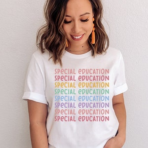 Special Education Teacher Shirts Special Education Shirt - Etsy