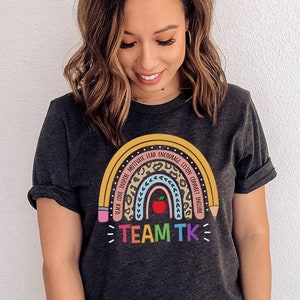 TK Teacher Shirt, TK Shirt, Transitional Kindergarten Teacher Shirt ...