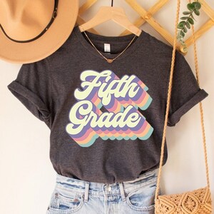 5th Grade Teacher Shirt Fifth Grade Teacher Shirts 5th Grade - Etsy
