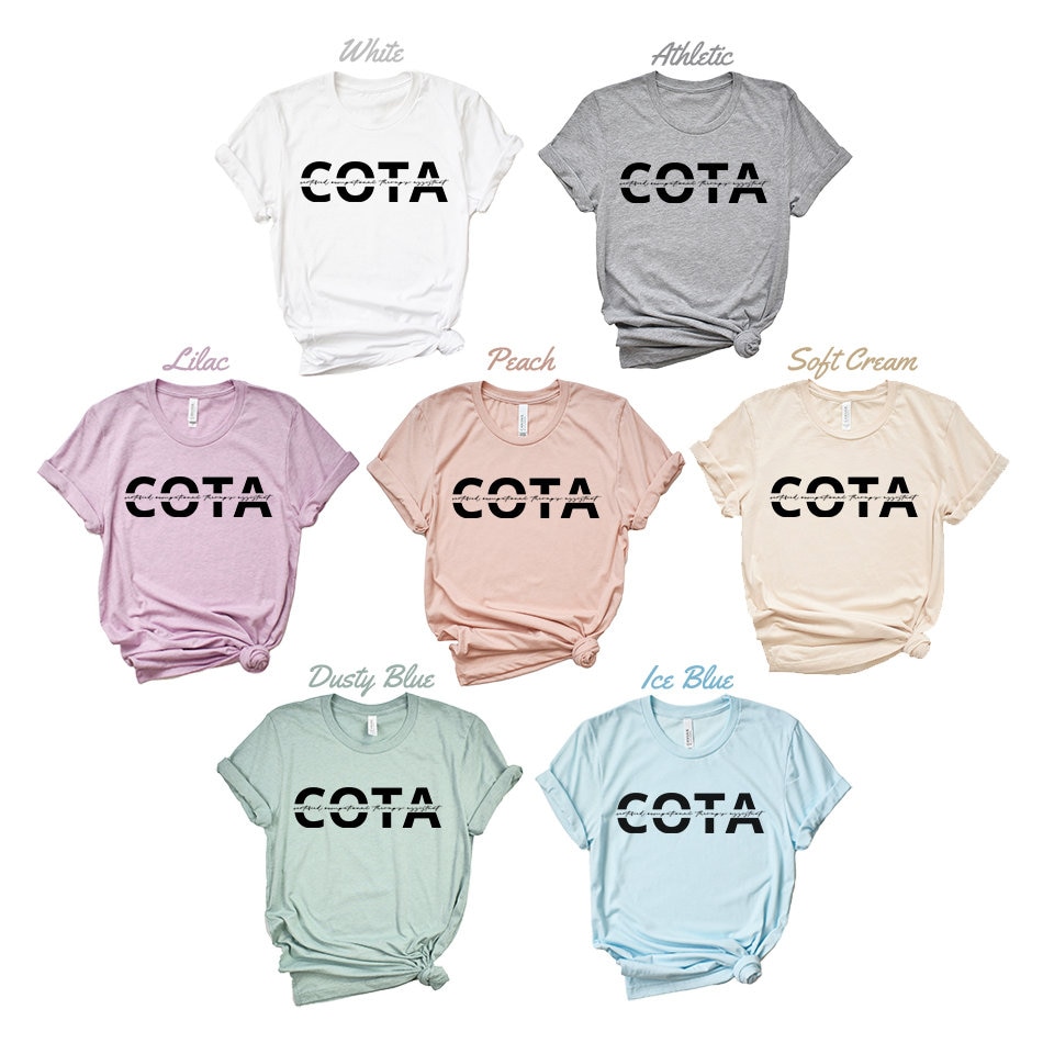 COTA Shirt Occupational Therapy Shirt Occupational Therapy - Etsy