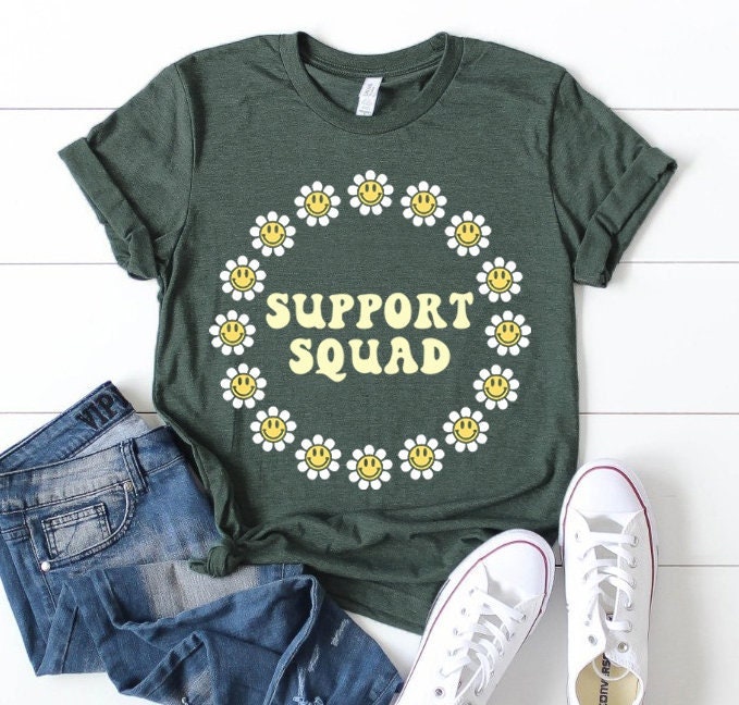 Support Squad Shirt Support Squad T-shirt Support Staff - Etsy