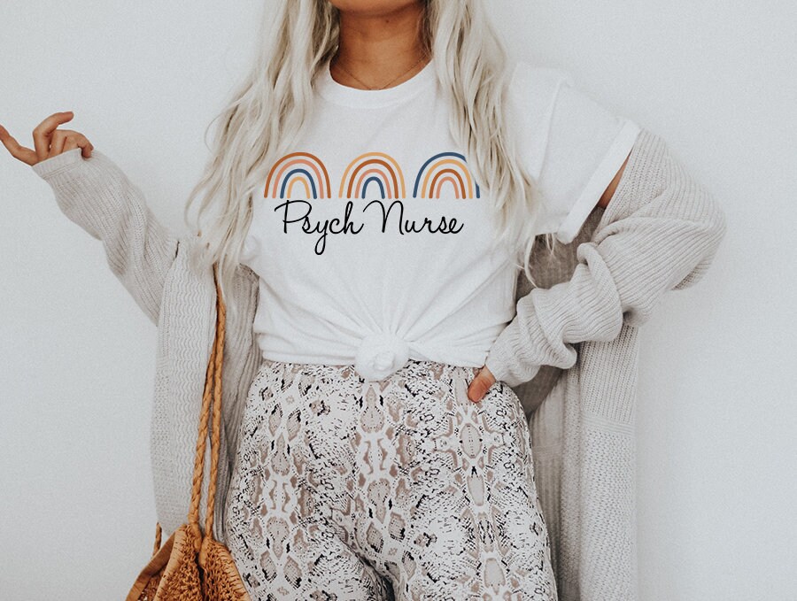 Psych Nurse Psych Nurse Shirt Psychiatric Nurse Shirt Psych - Etsy Norway
