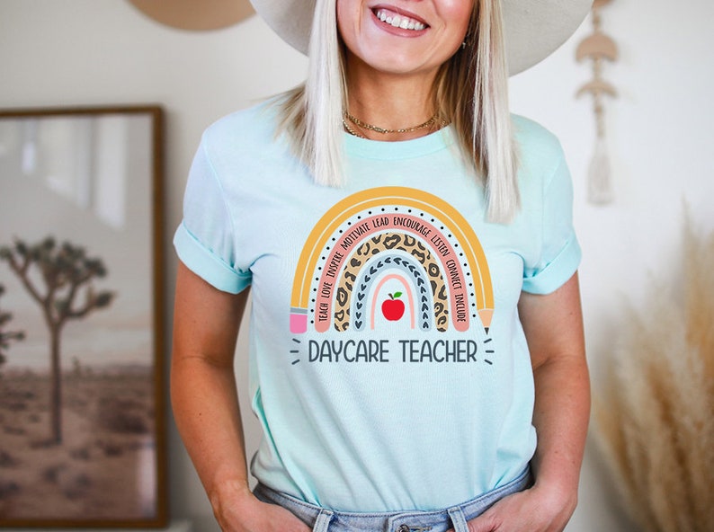 Daycare Teacher Shirt Early Childhood Educator Shirt Daycare | Etsy