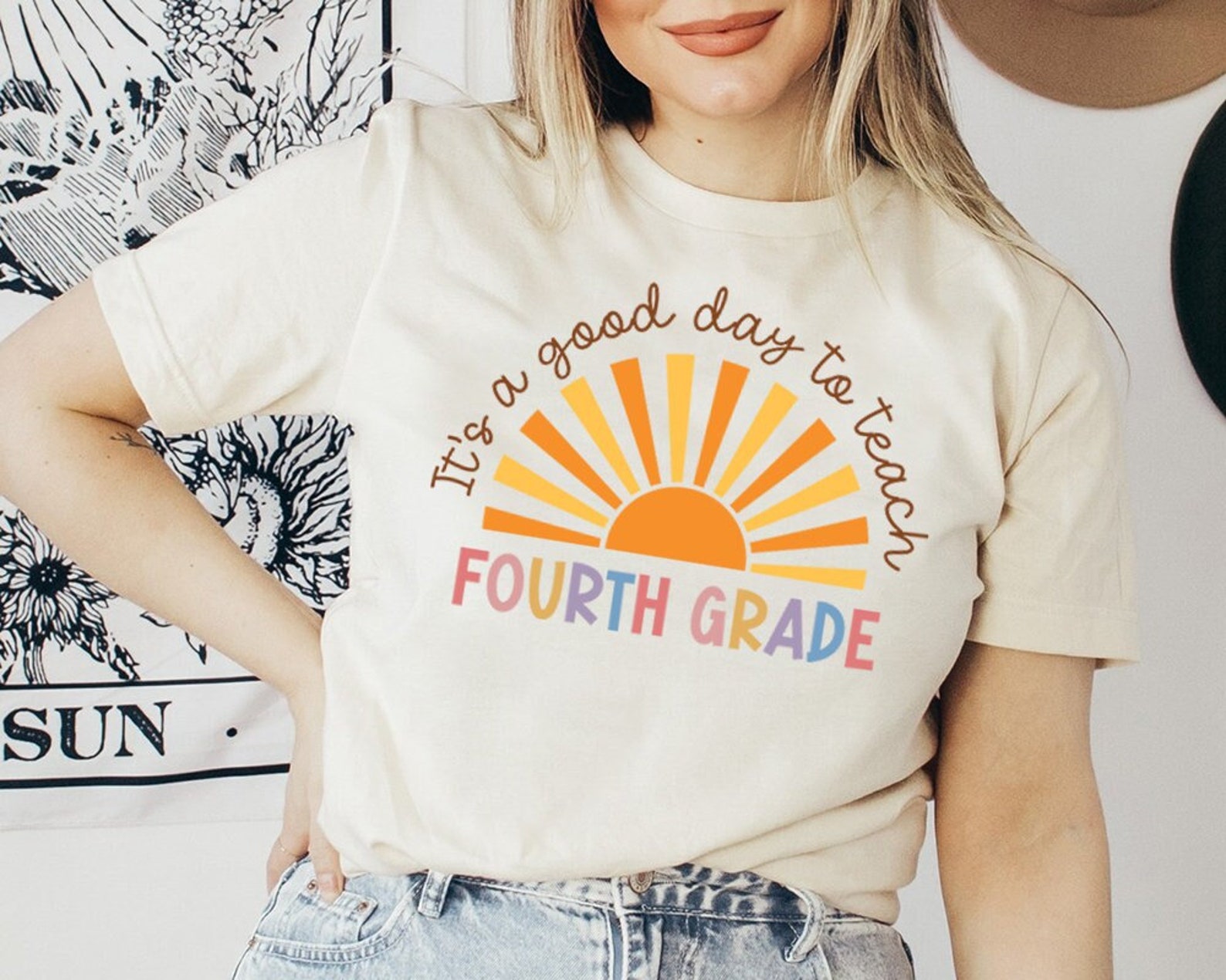 4th Grade Teacher Shirt Fourth Grade Teacher Shirt 4th Grade | Etsy