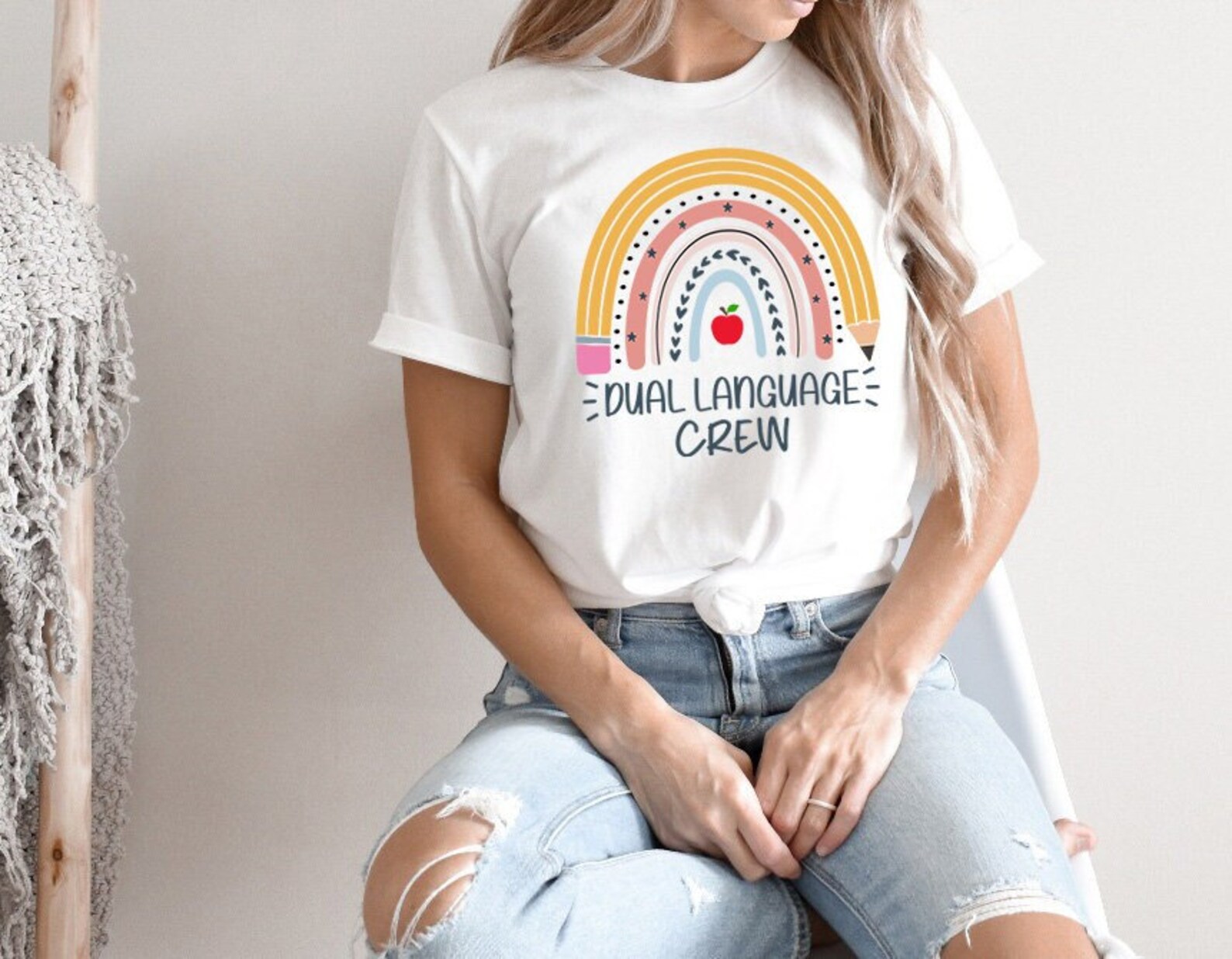 Dual Language Teacher Shirt Dual Language Crew Dual Language - Etsy