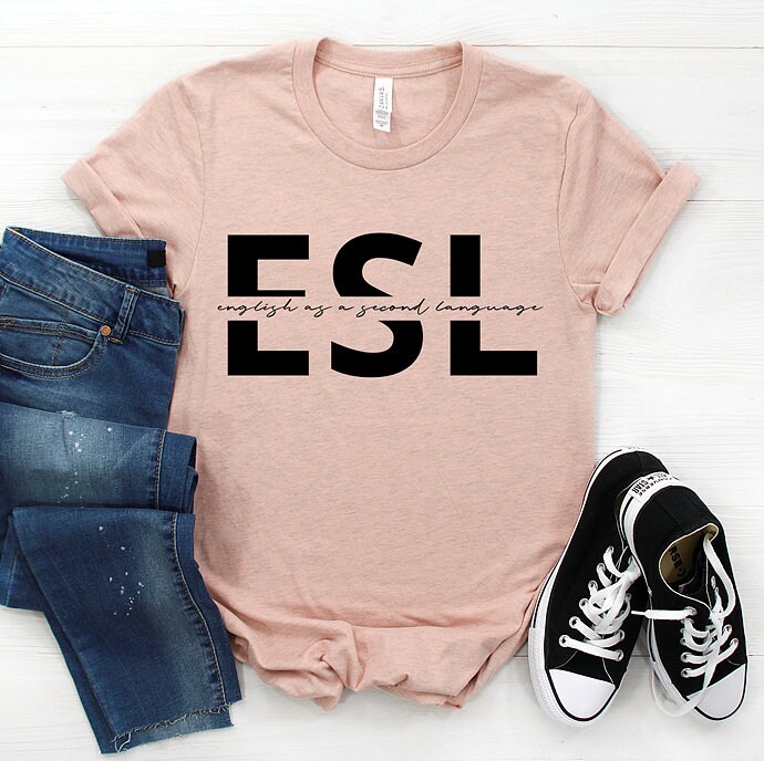ESL Teacher Shirt English Teacher Shirt English Language | Etsy