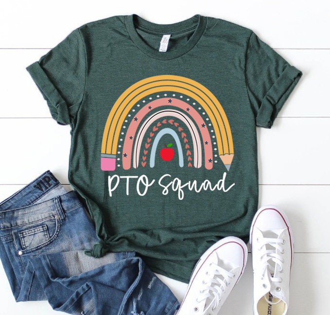 PTO Shirt PTO Squad Shirt Parent Teacher Organization Shirt | Etsy