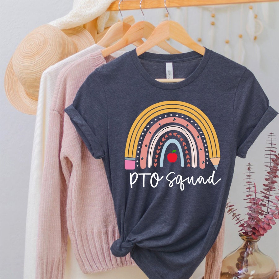 PTO Shirt PTO Squad Shirt Parent Teacher Organization Shirt | Etsy