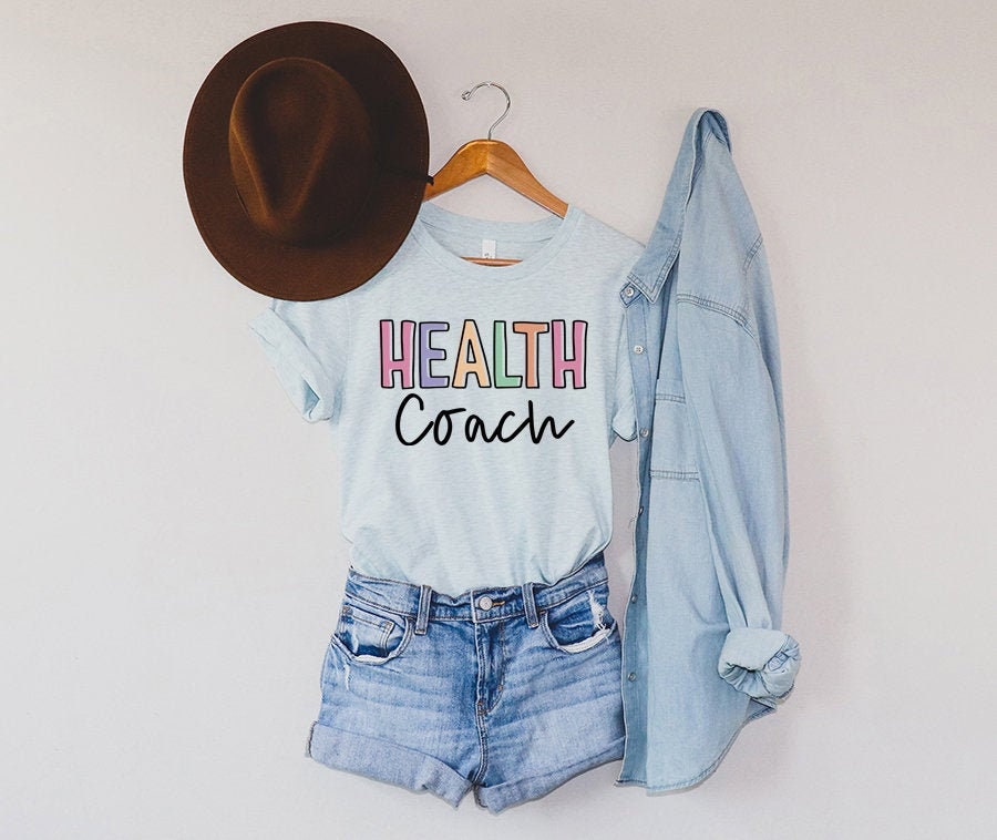 Health Coach, Health Coach Shirt, Health Coach Tshirt, Health Coach ...