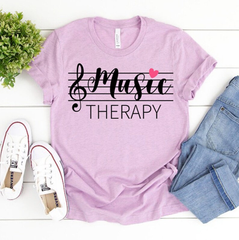 Music Therapy Music Therapy Shirt Music Therapist Shirt | Etsy