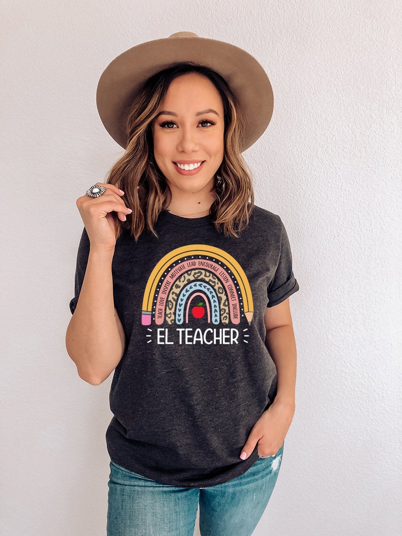 EL Teacher Shirt English Teacher Shirt ESL Teacher Shirt - Etsy