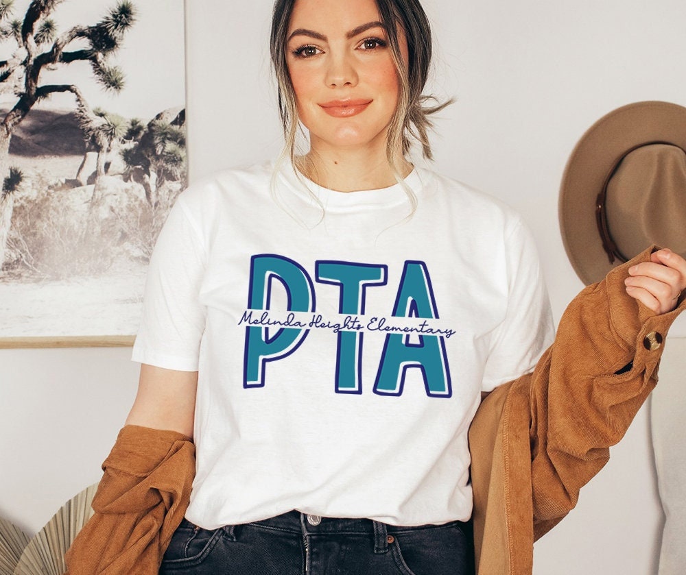 Custom PTA Shirt Elementary School Color Physical Therapist - Etsy
